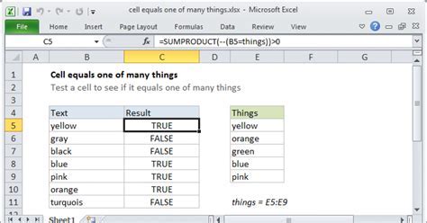 5 Ways To Use Excel If Equals Multiple Values