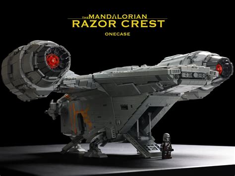 Lego Moc Razor Crest By Onecase Rebrickable Build With Lego