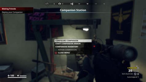 why won t the companion station let me deploy my companion r