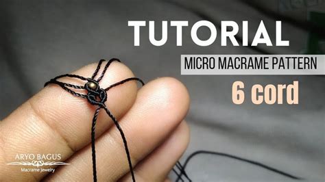 Micro Macrame Dwimacrame012 Macrametutorial Gelangtali