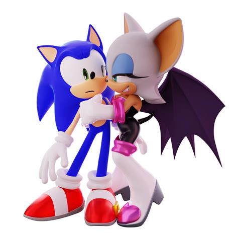 Rouge And Sonic By Rossyfilms On Deviantart
