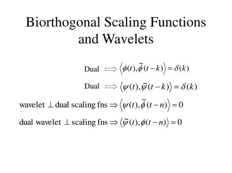 Ppt The Lifting Scheme A Custom Design Construction Of Biorthogonal