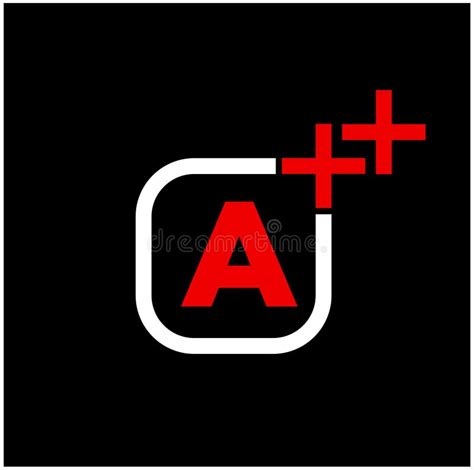 A Double Plus Vector Icon A And Dubble Plus Sign Stock Vector