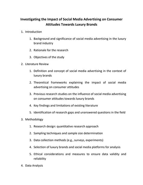 Solution Investigating The Impact Of Social Media Advertising On Consumer Attitudes Towards