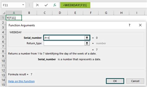Weekday Function In Excel Formula Examples How To Use