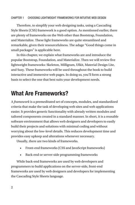 Css Framework Alternatives Pdf