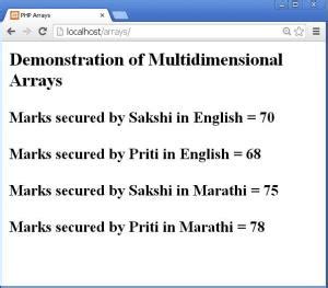 PHP Arrays