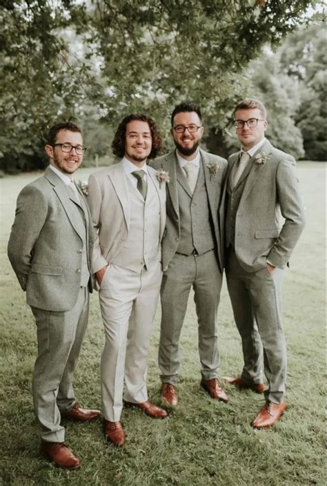 Sage Green Wedding Theme Wedding Groomsmen Attire Green Wedding Suit Suit Ideas