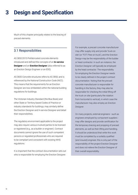 National Precast Concrete Association Australia Temporary Bracing And Propping Of Precast