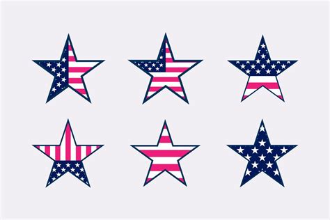 American Flag Logo Star Graphic By Sayedhasansaif04 · Creative Fabrica