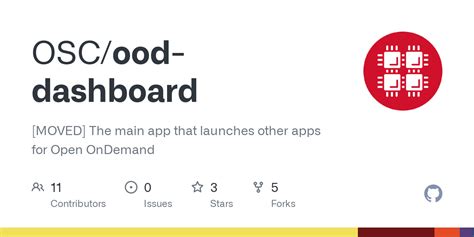 Github Osc Ood Dashboard [moved] The Main App That Launches Other Apps For Open Ondemand