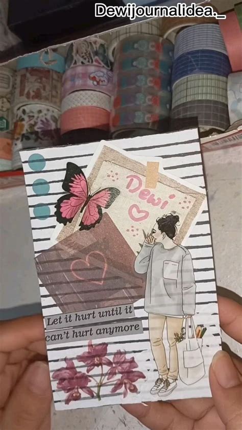 How To Make Mini 3 Ring Binder Notebook At Your Home Diy Binder Journal Notebook