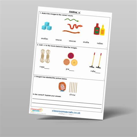 Year Adding S Mixed Activity Resource Classroom Secrets