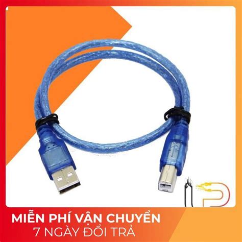 Usb Cable In Blue 1 5M 3M 5M 10M Long Printer Cable Shopee Philippines