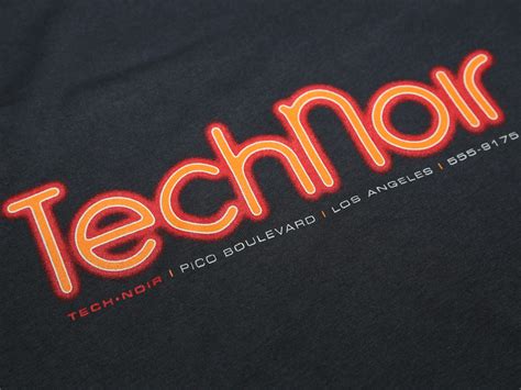 Technoir Soft Jersey T Shirt Last Exit To Nowhere