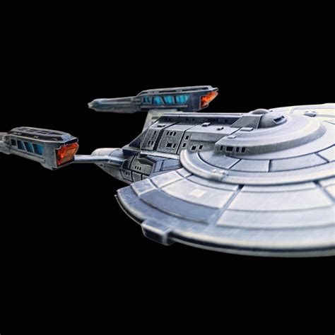 ⭐ Star Trek Neo Constitution Refit With Brick Inserts・ Stl File For 3d