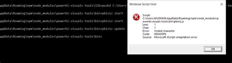 Solved Pbiviz Package Does Not Update Visuals Capabili