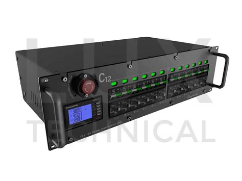 Stagesmarts C12 Power Distribution Unit Hire Lux Technical