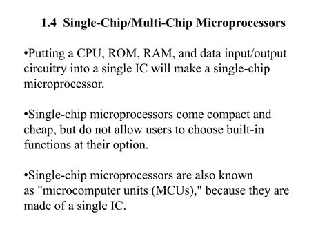 Microprocessor And Architecture Pptx Computing Technology And Computing