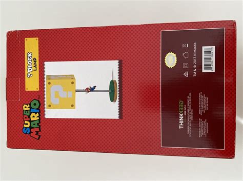Super Mario Block Lamp Boxed Gamefleets