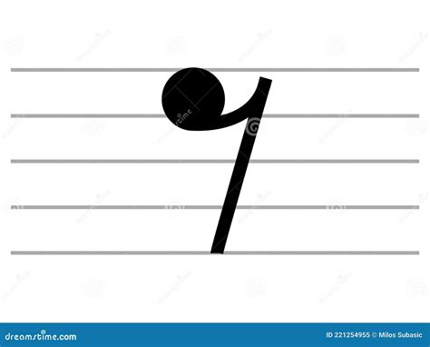 Sixteenth Note Rest Symbol