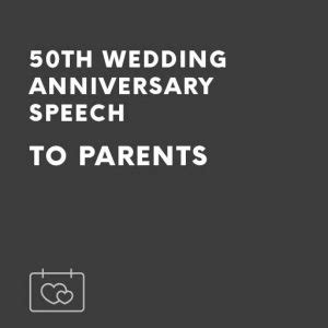 Th Wedding Anniversary Speech To Parents ISpeeches Com