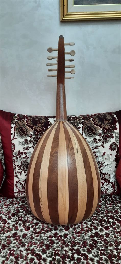 Large 11 String Lute Oud Oud Instrument Moroccan Lute Oud Etsy