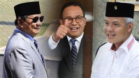 Inilah Pemenang Pilpres 2024 Versi Survei Capres Terbaru Ganjar Anies