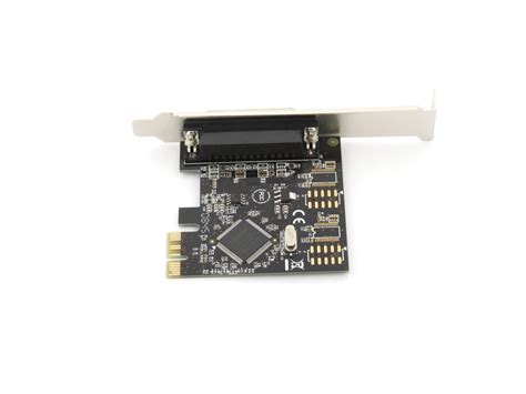 SYBA PCI Express Port Parallel Printer Card With Low Profile Bracket RoHS Model SD PEX