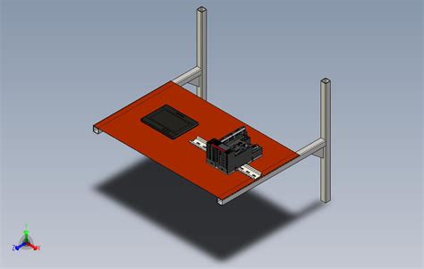 可编程逻辑控制器支架 Step 模型图纸免费下载 懒石网