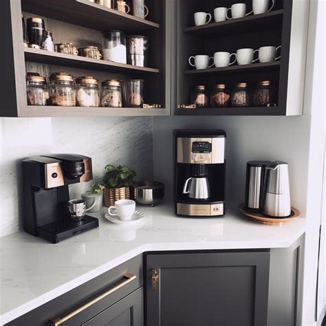 Corner Coffee Bar Ideas How To Create A Beautiful Coffee Bar On A
