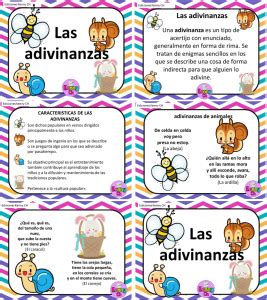 Excelente Diseño Sobre Las Adivinanzas A Color Y Blanco Y Negro