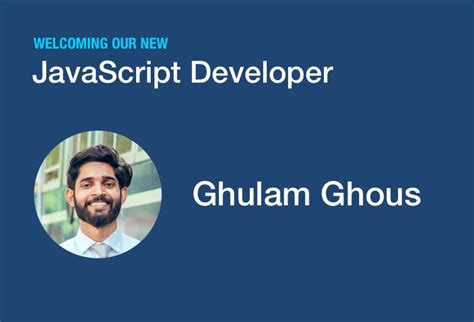 Bryntum On Linkedin Welcome Onboard Ghulam Ghous 🙌 🎉 🚀