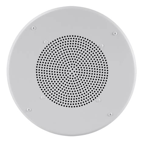 8 Inch Round Ceiling Speaker 25 70 Volt S 500 Valcom