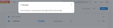 Unable To Delete Items In Erp Next Selling Crm Frappe Forum