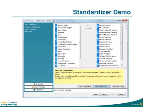 Standardizer Canonicalization And Chemical Business Rules For