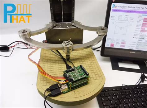 【arduino 动手做】脉冲序列hat控制并联scara机械臂 Makelog造物记