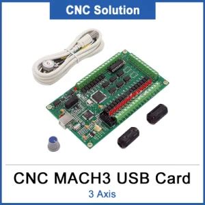 Mach 3 CNC Motion Control Card 3 4 Axis USB Breakout Board Port Support Window 7 System Support