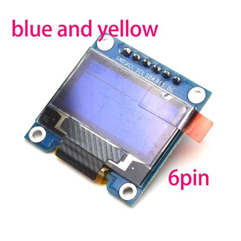 1pcs 0 96 Inch 128 64 OLED LCD SPI Interface Displ Vicedeal