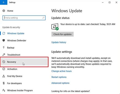 How To Revert To Previous Builds In Windows 10 Make Tech Easier