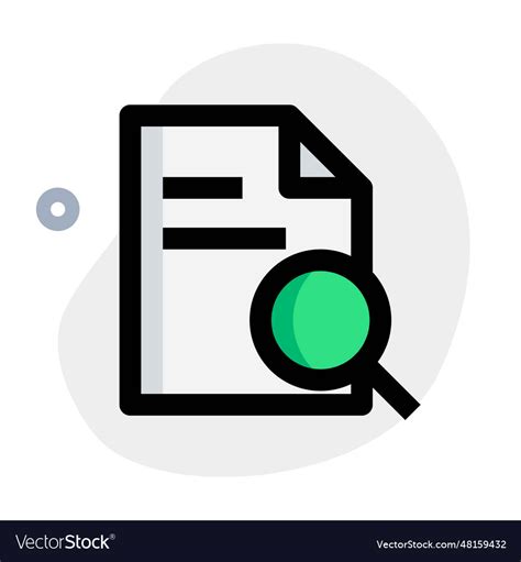 File Testing For Error Identification Royalty Free Vector