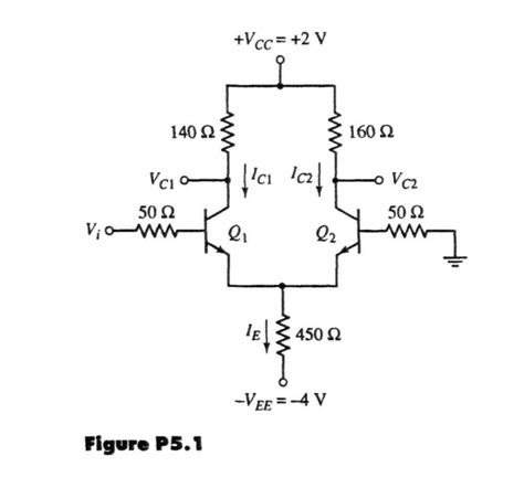 Solved 1 Determine The Currents Ic1ic2 And Ie And The