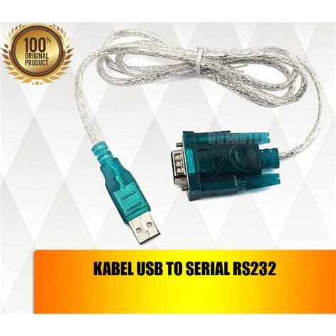 jual konverter usb to serial kabel usb serial rs232 usb serial shopee
