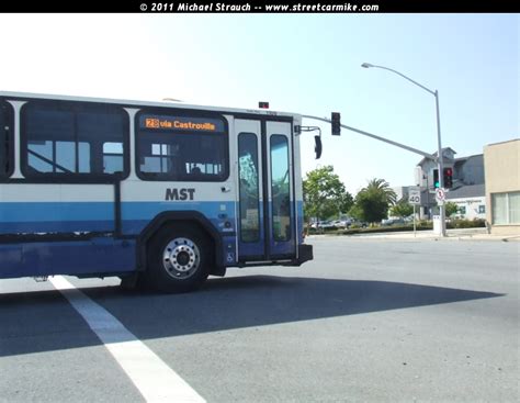 Monterey Salinas Transit Mst Gillig Phantom Buses 1100 Series