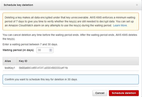 Aws Key Management Service Now Supports Deletion Of Encryption Keys