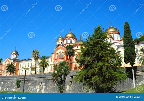 Architecture Of The City Of New Athos In Abkhazia Beautiful Ancient Abkhazia And Its Ancient