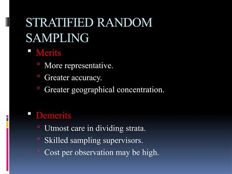 Sampling Techniques Types Advantages Disadvantages Pptx