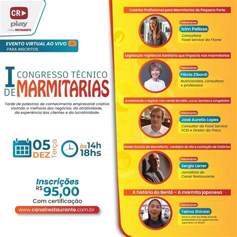 Sergio Lerrer No Linkedin 1º Congresso Técnico De Marmitarias Virtual E Gratuito 512 No