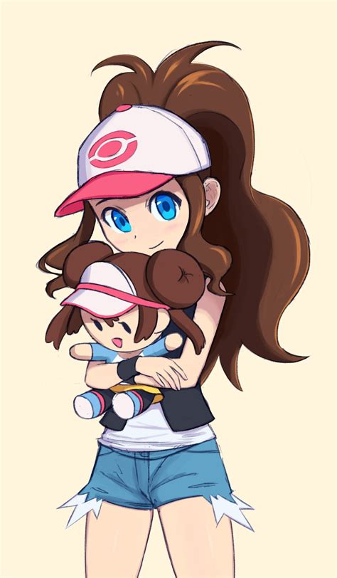 Rosa X Hilda Sketch I Made For Pokemon Day Rpokemon