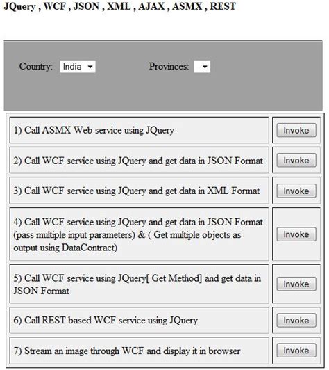 Consuming Wcfasmxrest Service Using Jquery